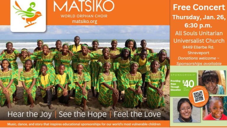 Matsiko World Orphan Choir — Free Concert 26 January 2023 All Souls